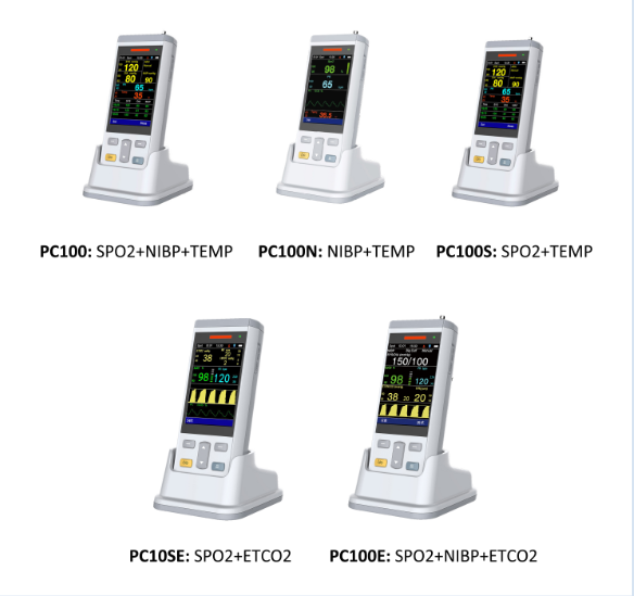 SPO2 NIBP TEMP Patient Vital Signs Monitor Adult Infant Handheld Pulse ...