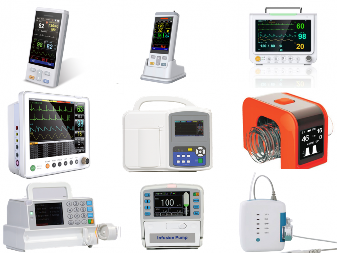 First Aid Patient Vital Signs Monitor Anti Jamming Analog Output