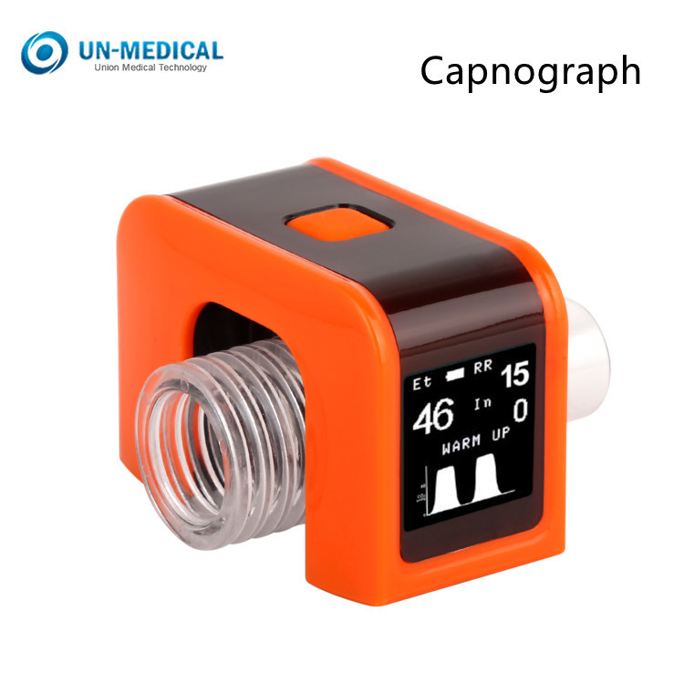 Portable Medical EtCO2 Monitor Capnography EtCO2 Sensor End Tidal Co2 ...