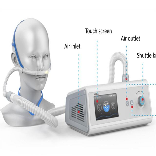 5kg Hospital HFNC Oxygen Machine FiO2 High Flow nasal cannula